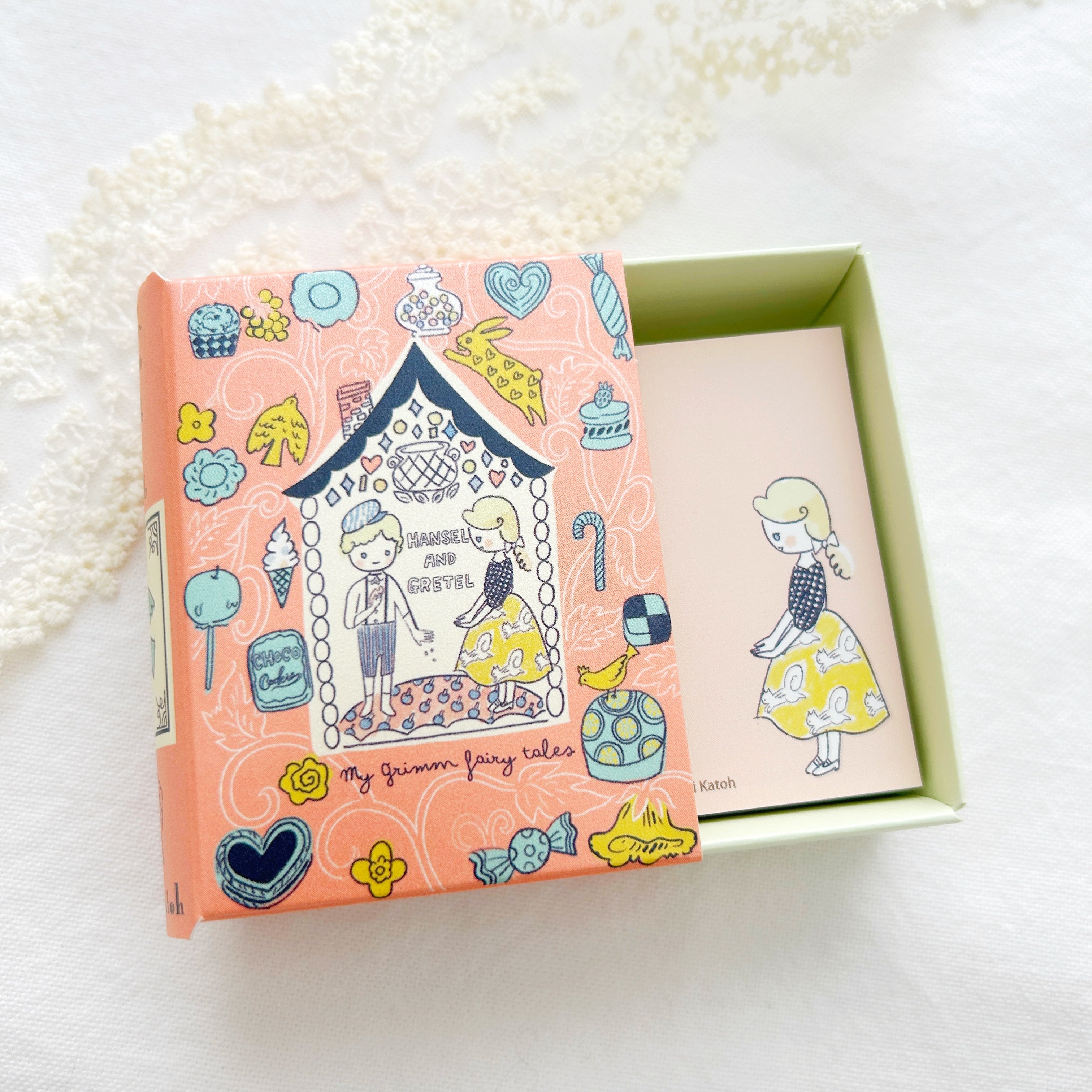Shinzi Katoh Grimm's Fairy Tale Memo Notes Box - Hansel & Gretel ...